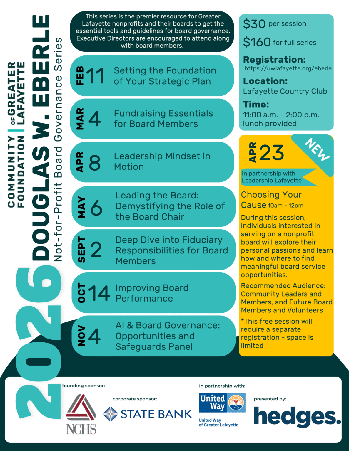 Douglas W. Eberle Not-For-Profit Board Governance Series - Community ...