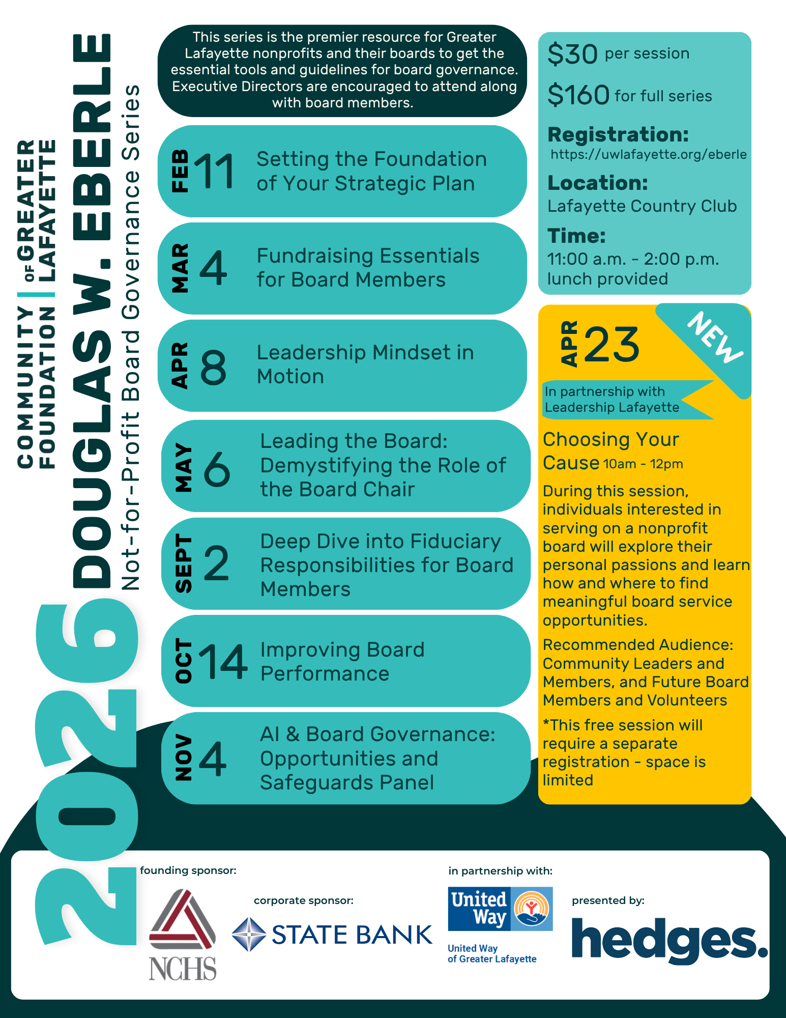 Douglas W. Eberle Not-For-Profit Board Governance Series - Community ...